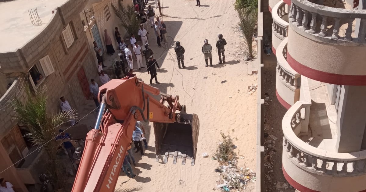 Protests continue as Egypt resumes demolitions in Al-Arish port ...